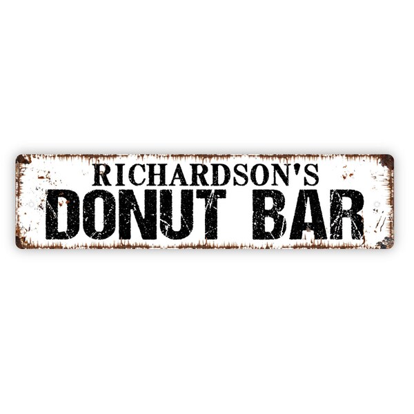 Donut Bar Sign - Etsy
