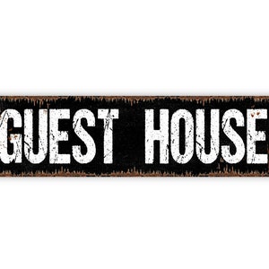 Guest House Sign - Bed and Breakfast Vacation Rental Welcome to Our ...