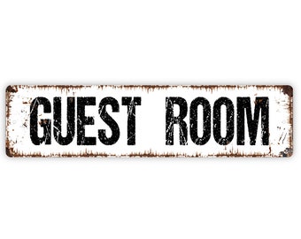 Guest Room Door Sign - Etsy
