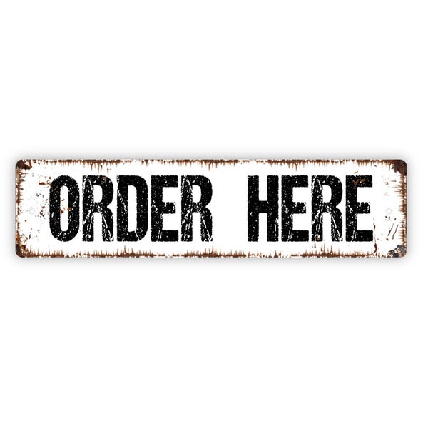 Order Here Sign - Etsy