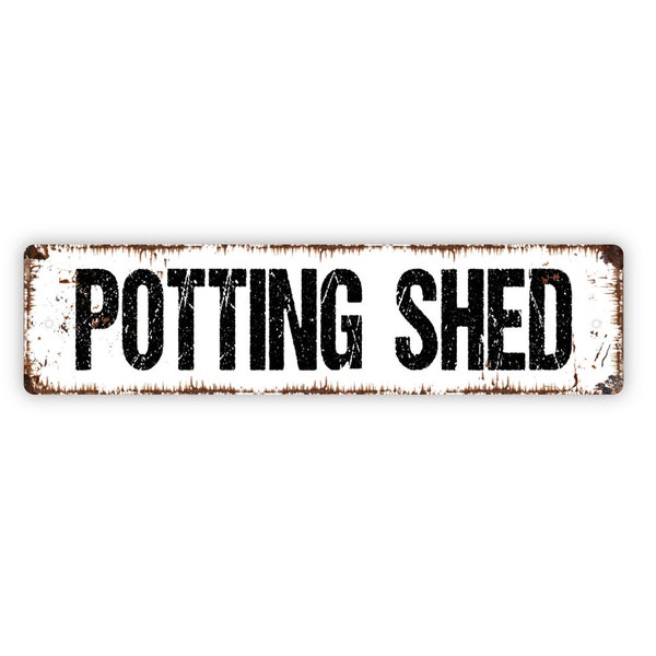 Potting Shed Sign - Etsy