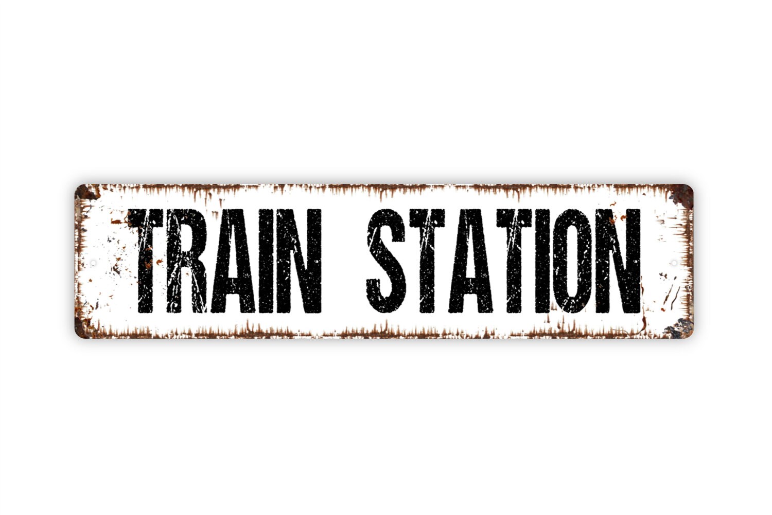 Train Station Sign Clipart