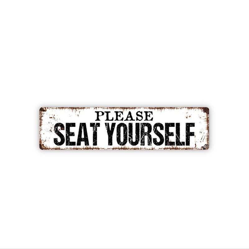 Welcome Please Seat Yourself - Etsy