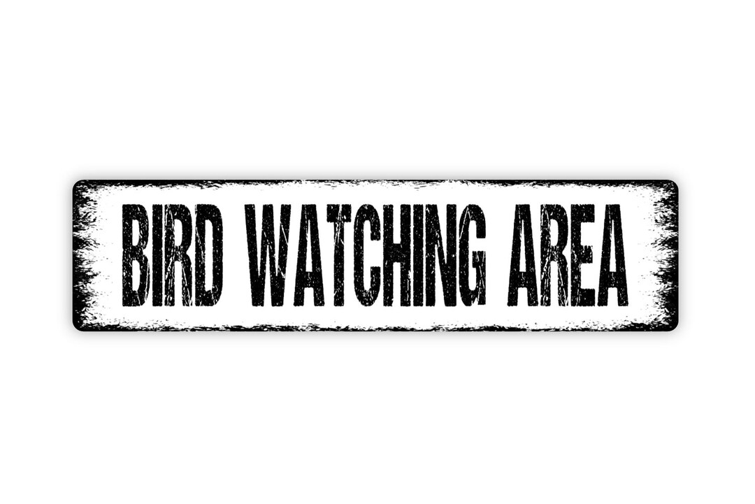 Bird Watching Area Sign Apiary Garden Wildlife Viewing Etsy