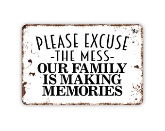 Making Mess Sign - Etsy