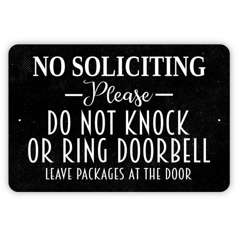 Please Knock Sign - Etsy