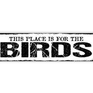 This Place is for the Birds Sign - Bird Feeder Sign Garden Bird Bath ...