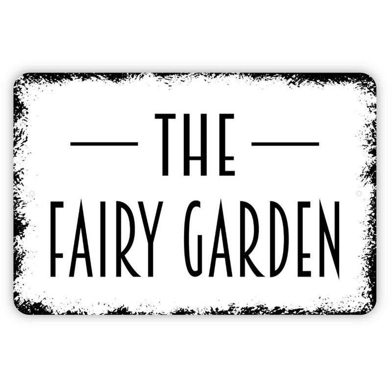 Fairy Garden Sign - Etsy