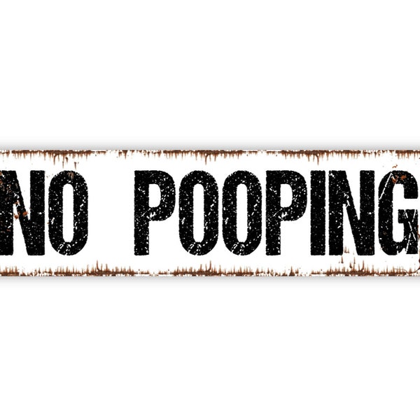 Poop Sign - Etsy