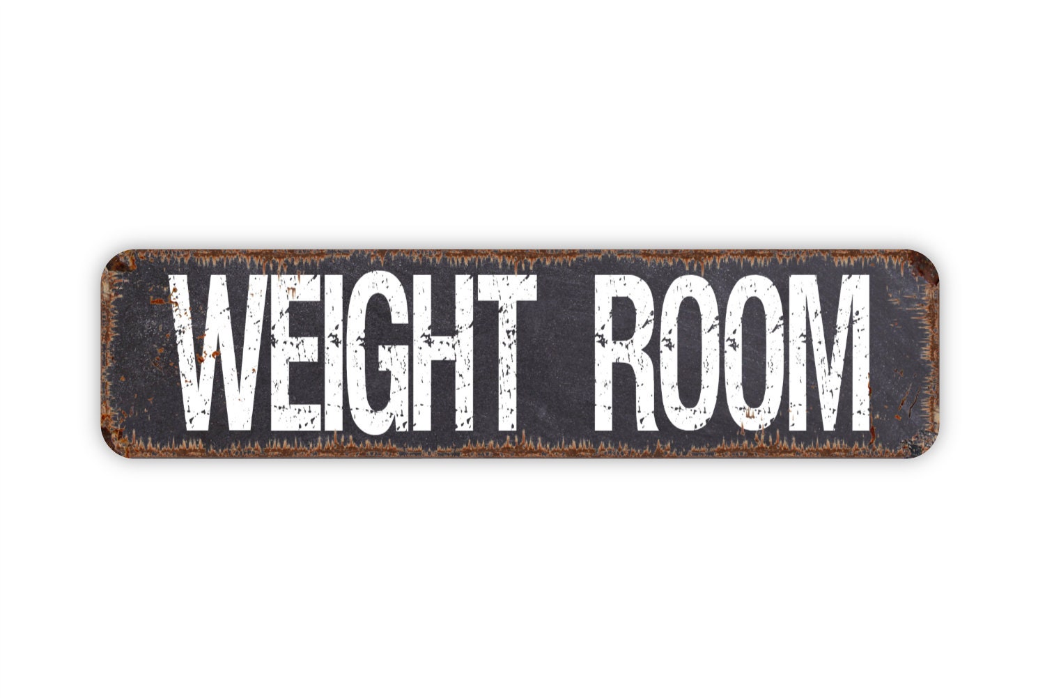 Weight Room Sign Home Gym Sign Fitness Center Rustic Custom | Etsy