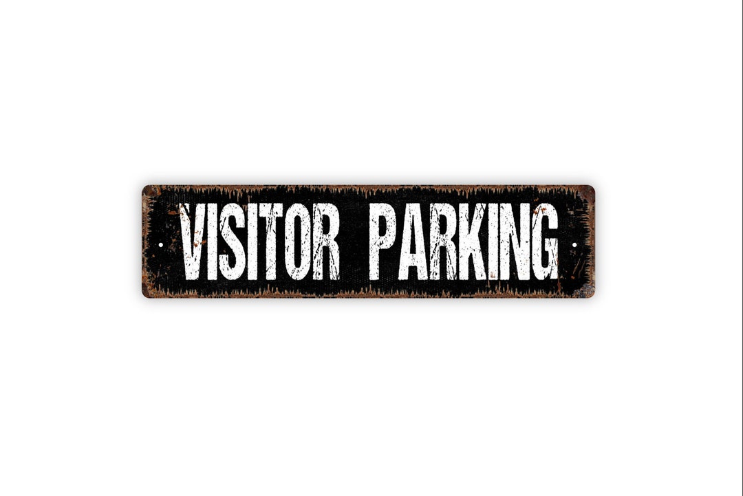 Visitor Parking Sign - Reserved for Vips Guests Owner Parking Only ...