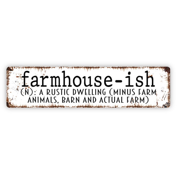 Rustic Farm Sign - Etsy