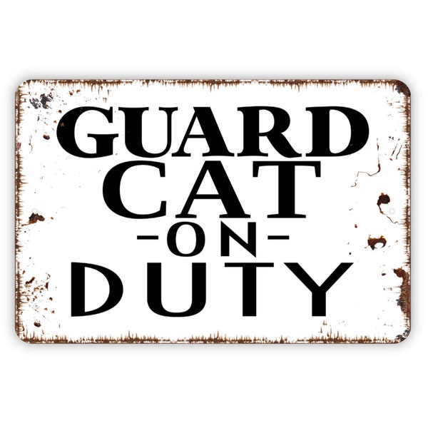 Farmhouse Guard Cat - Etsy