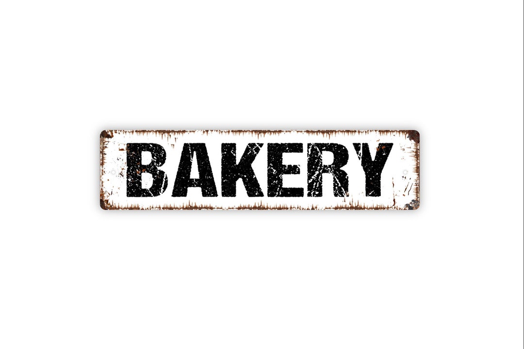 Bakery Sign - Baked Goods Pastry Chef Donuts Cakes Pie Pantry Kitchen ...