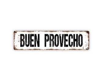 Buen Provecho Kitchen Sign - Etsy