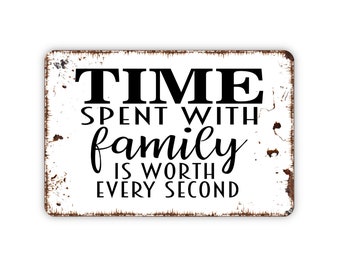 Time Spent With Family | Etsy