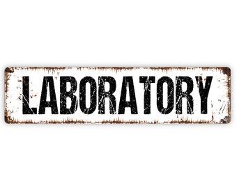 Laboratory Door Sign - Etsy