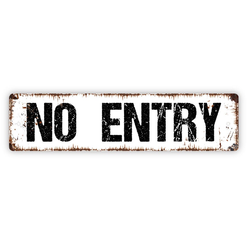 Entry Sign - Etsy