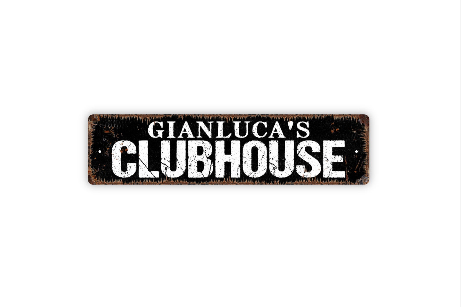 Personalized Clubhouse Sign Kids Treehouse Fort Man Cave She Shed ...