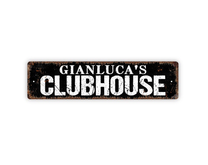 Custom Sign for Kids | Clubhouse Playhouse Fort Playroom Sign | Pirate ...