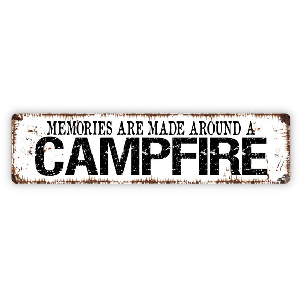 Campfire Sign - Etsy