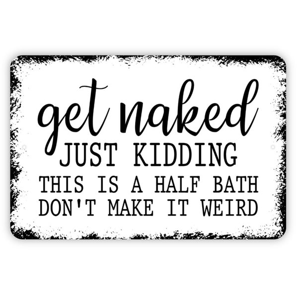 Half Bath Sign - Etsy