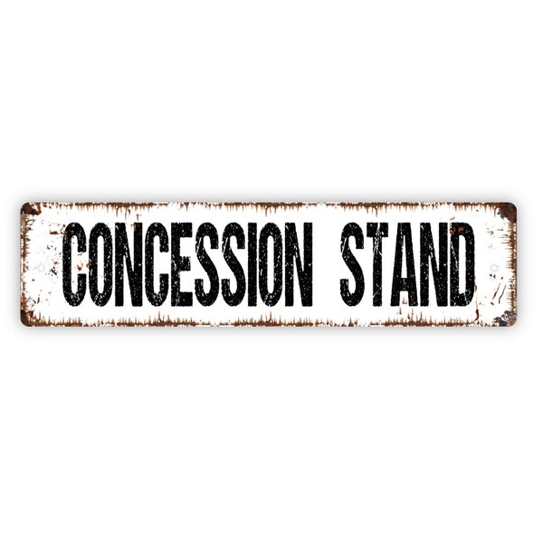 Concession Stand Sign - Etsy