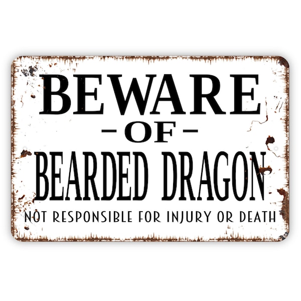 Bearded Dragon Yard Sign - Etsy
