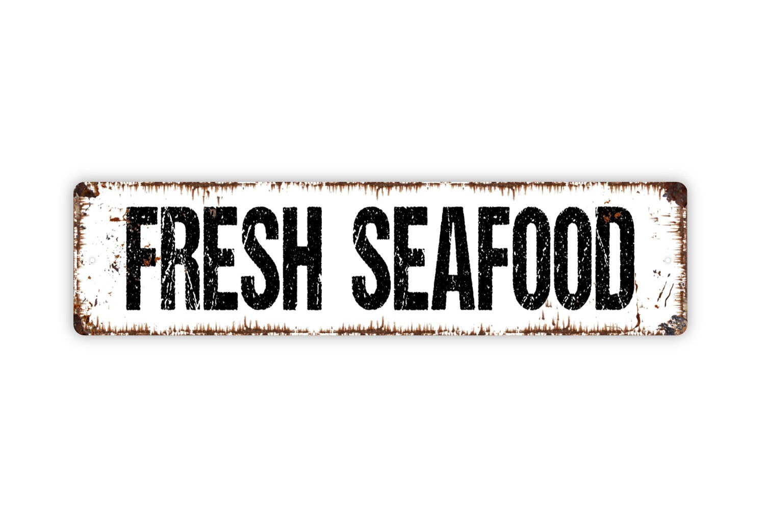 Fresh Seafood Sign