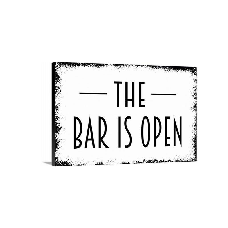 Open Bar Quote Sign - Etsy