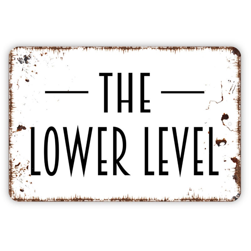 Lower Level Lounge Sign - Etsy