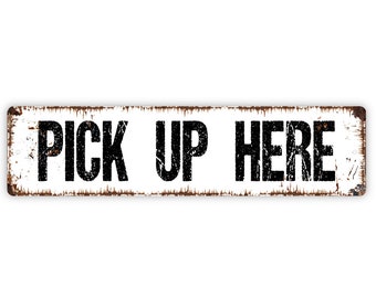 Pick up Sign - Etsy