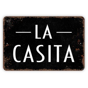 La Casita Sign - Metal Indoor or Outdoor Wall Art - Etsy