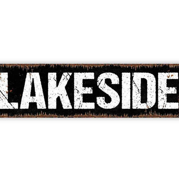 Lakeside Bar Sign - Etsy