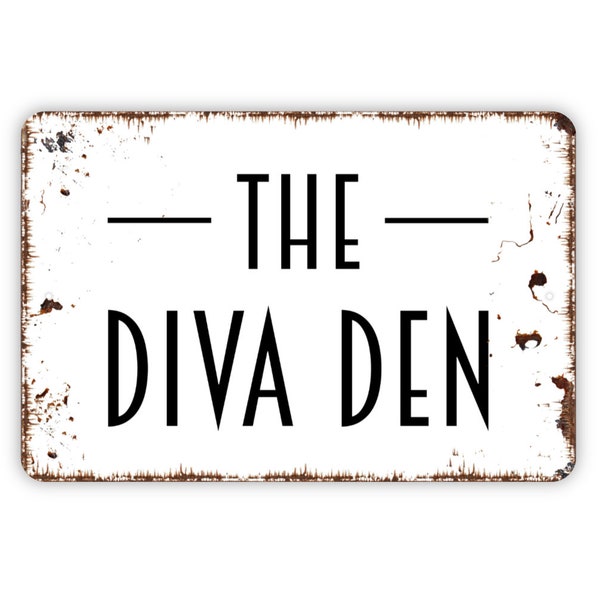 Diva Den Sign - Etsy