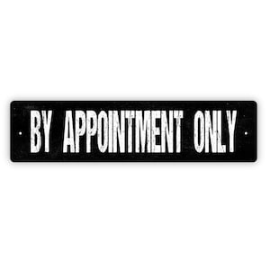 No Walk in Appointment Only Sign - Etsy
