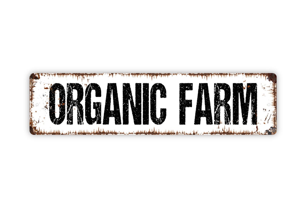 Organic Farm Sign Farm Fresh Eggs Chickens Poultry Garden - Etsy