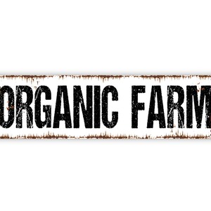 Organic Farm Sign - Farm Fresh Eggs Chickens Poultry Garden Beef Ranch ...