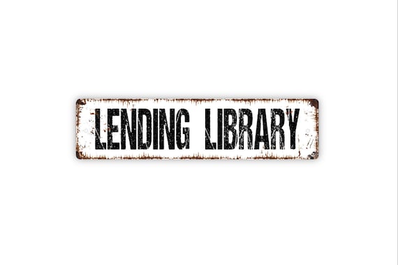 Lending Library Sign