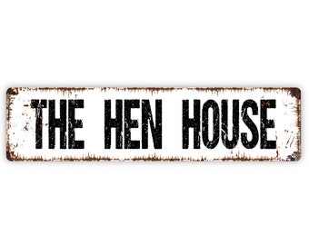 Hen House Metal Sign - Etsy
