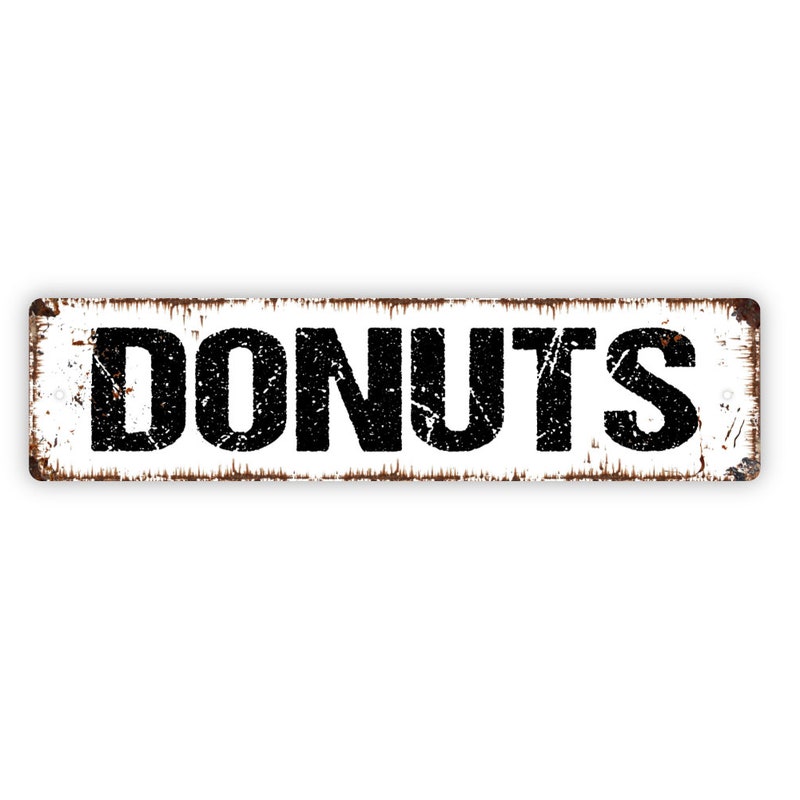 Doughnut Shop Sign - Etsy