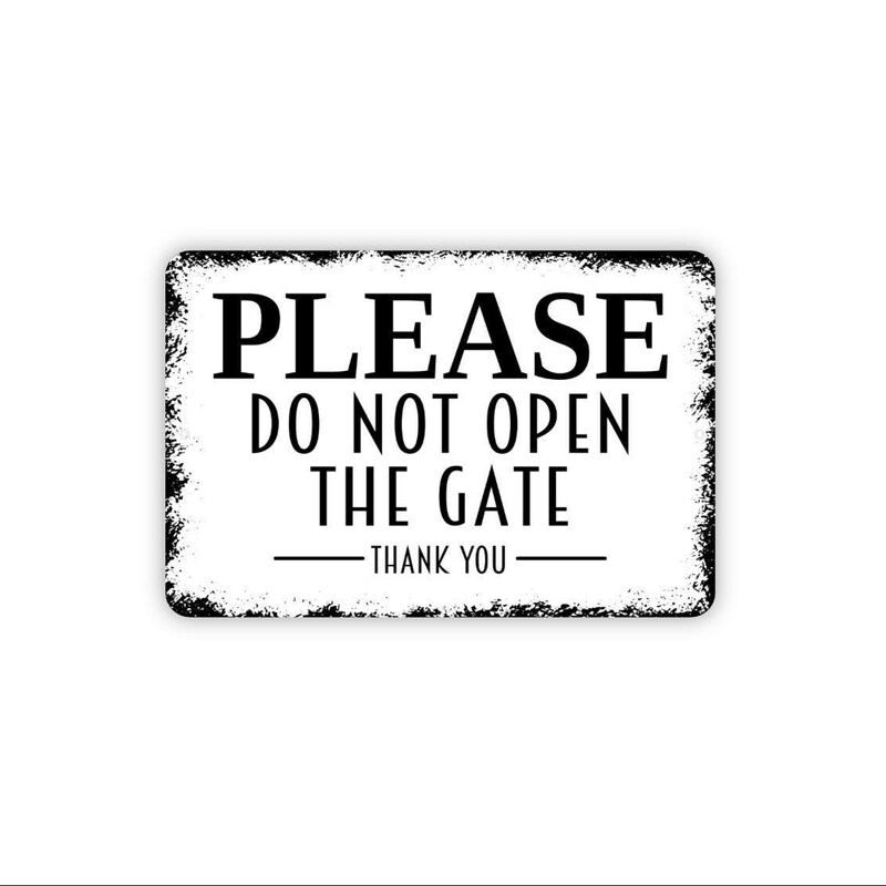 Please Do Not Open the Door Sign - Etsy