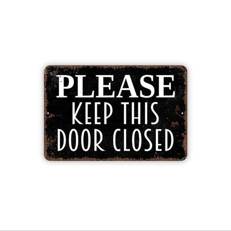 Please Keep Door Open Sign - Etsy