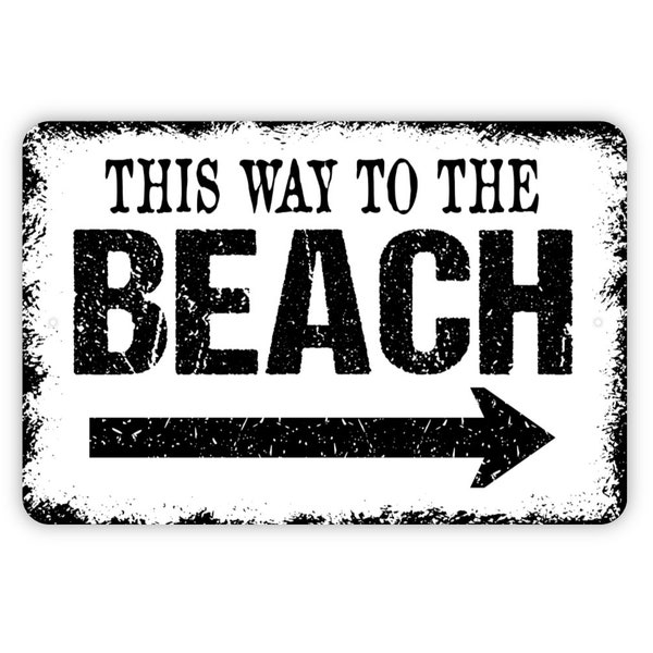 Funny Beach Signs - Etsy