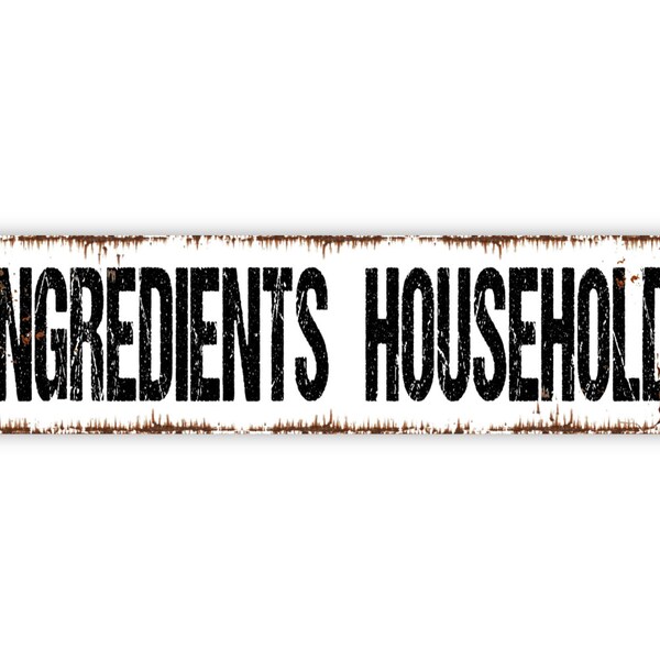 Household Sign - Etsy