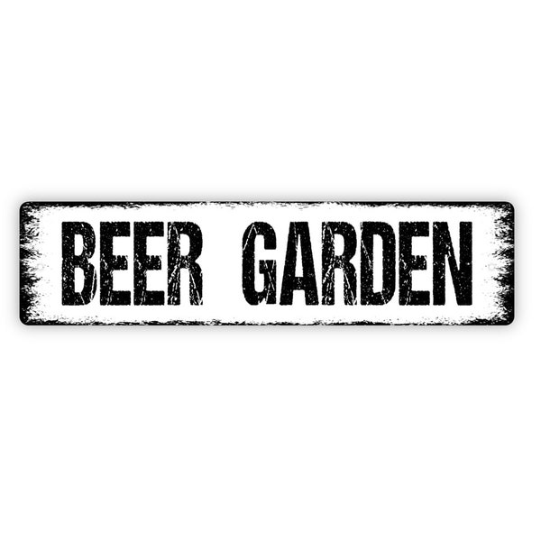Beer Garden Sign - Etsy