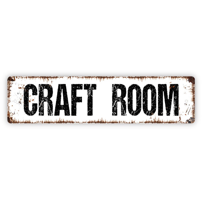 Craft Room Sign - Etsy