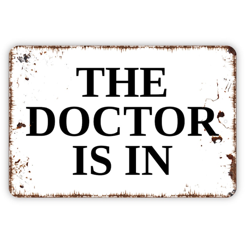 Doctor Door Sign - Etsy