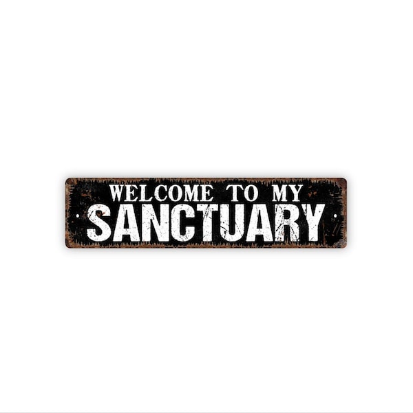Sanctuary Sign - Etsy
