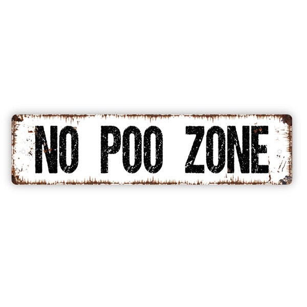 No Poop Zone Signs - Etsy